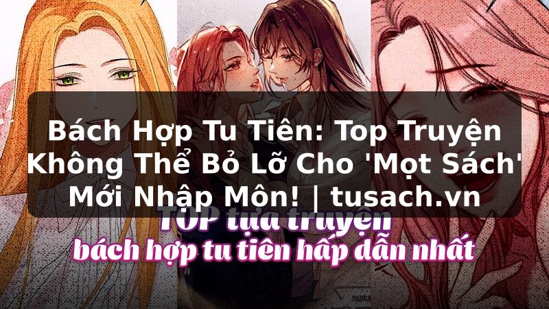 Bách Hợp Tu Tiên: Top Truyện Không Thể Bỏ Lỡ Cho 'Mọt Sách' Mới Nhập ...